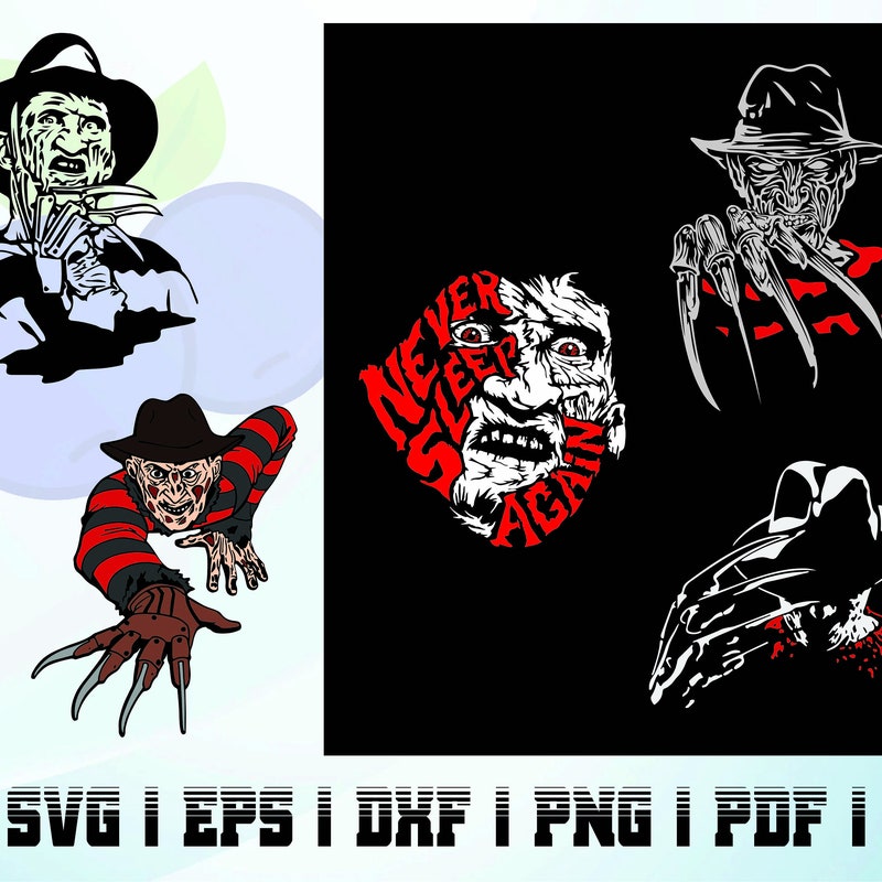 Freddy Krueger Svg - Etsy