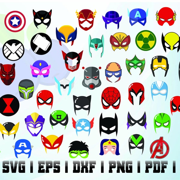 Avengers Mask - Etsy