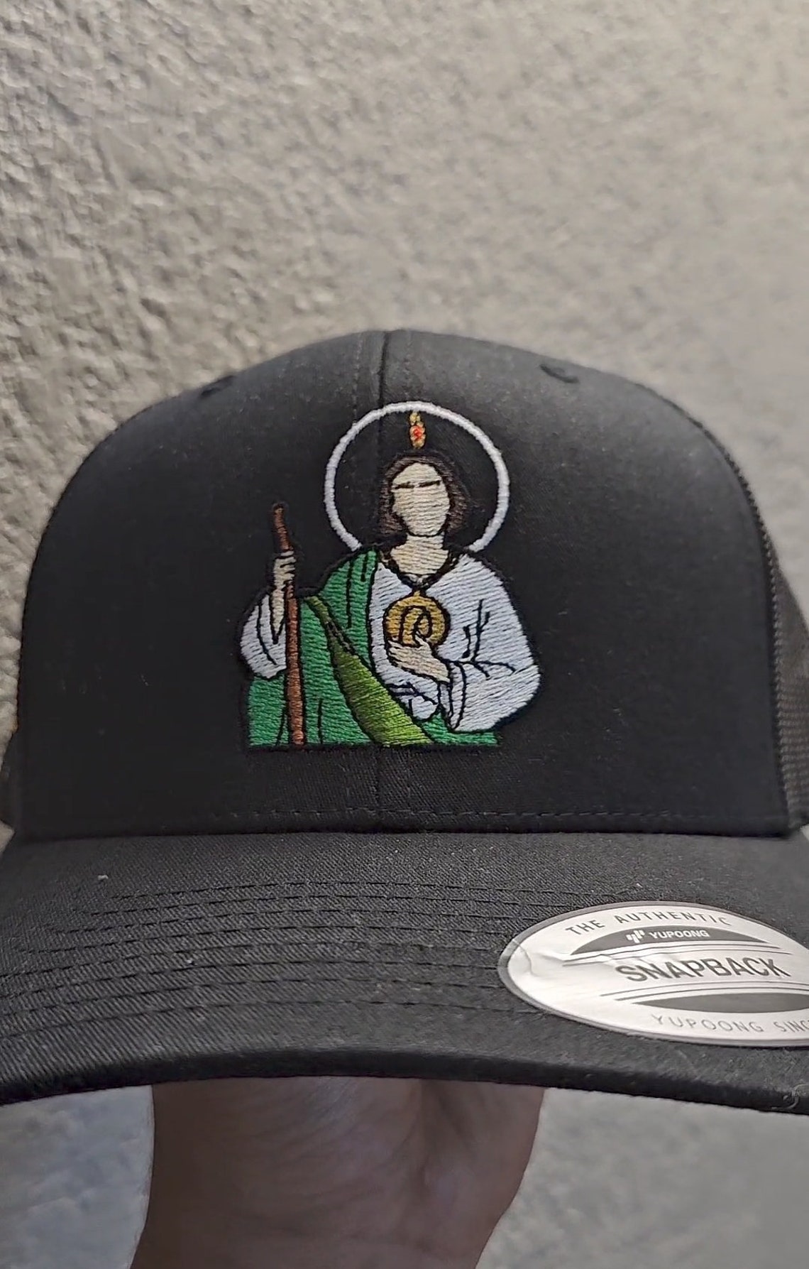 San Judas Tadeo Embroidery Design, Made for Hats and Flats. - Etsy