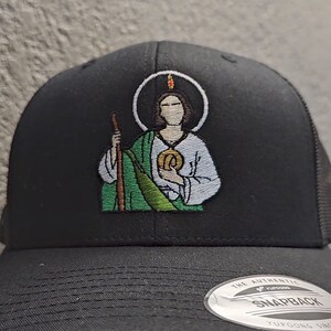 San Judas Tadeo Embroidery Design, Made for Hats and Flats. - Etsy