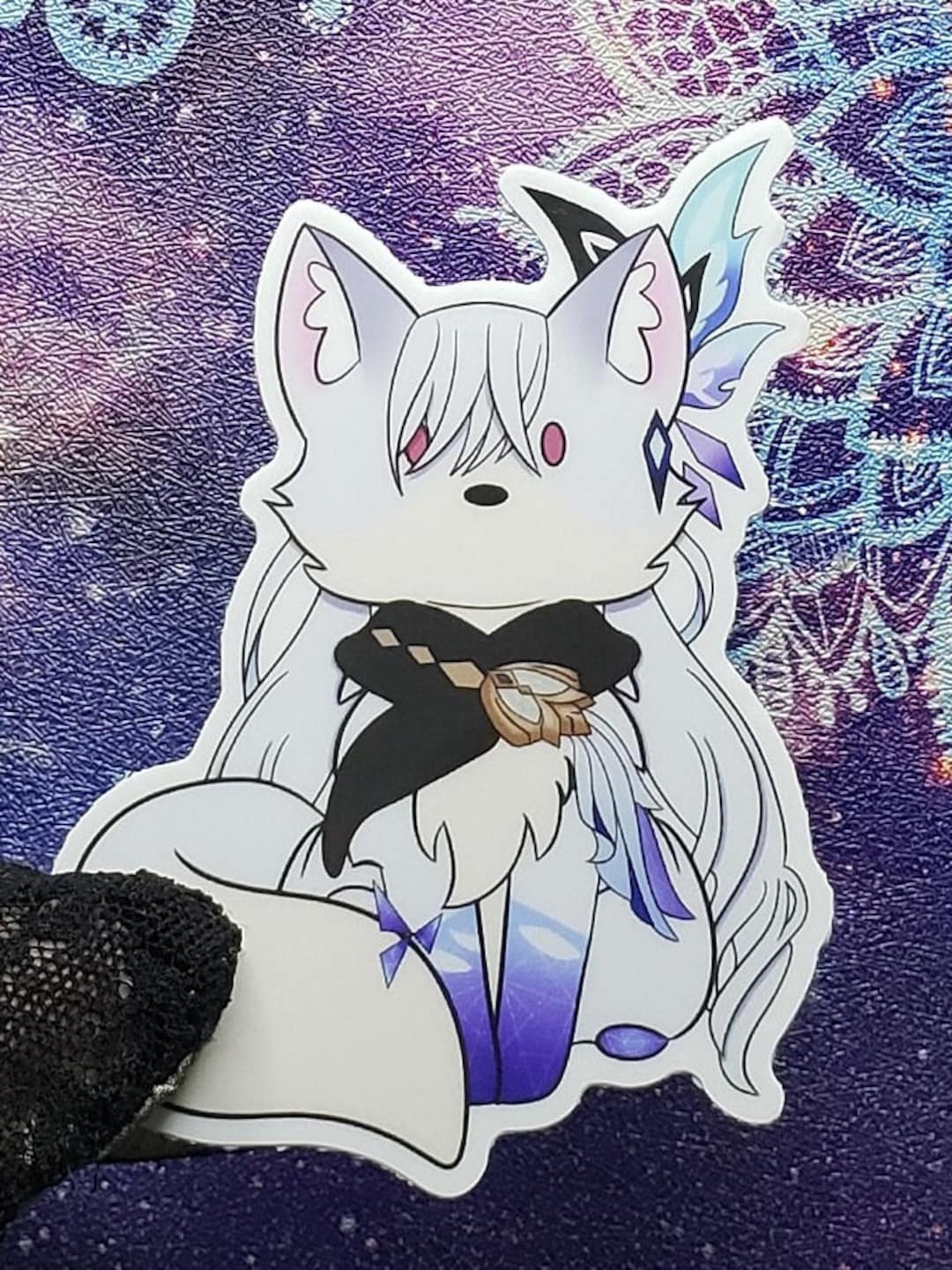 Skirk Sticker Genshin Impact Fontaine Abyss Fox - Etsy