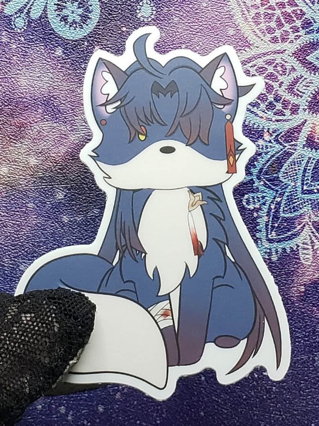 Blade Sticker | Honkai: Star Rail | Fox Stickers | Cute Kawaii ...