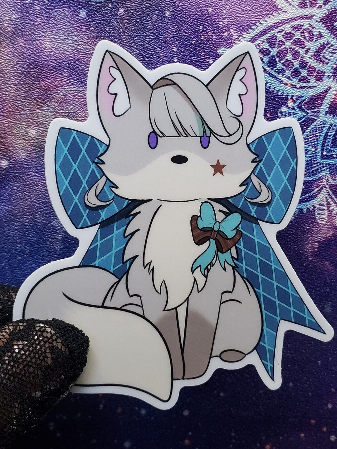 Lynette Sticker Genshin Impact Fontaine Fox Stickers Cute Kawaii ...