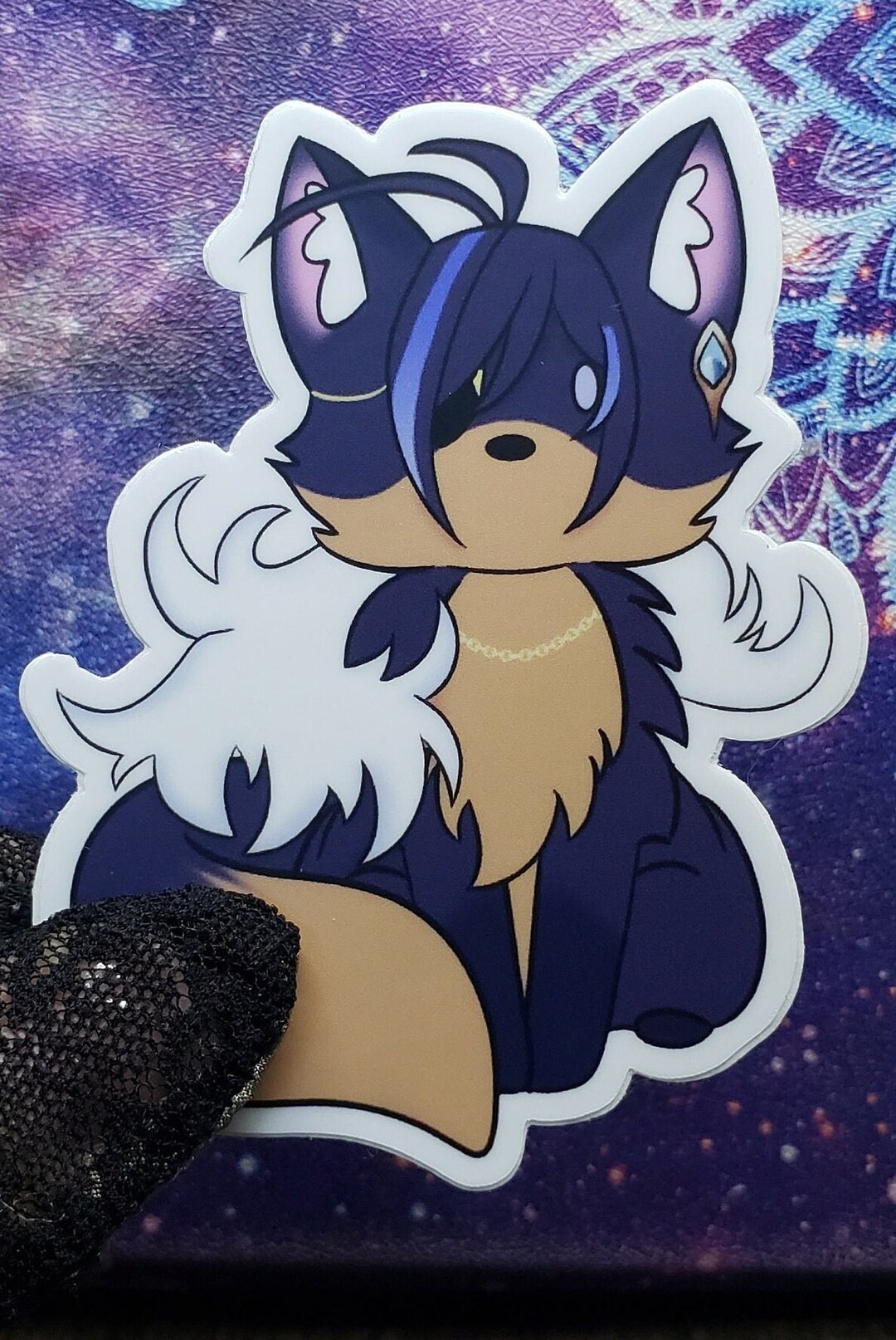 Kaeya Sticker | Genshin Impact | Mondstadt | Fox Stickers | Cute Kawaii ...