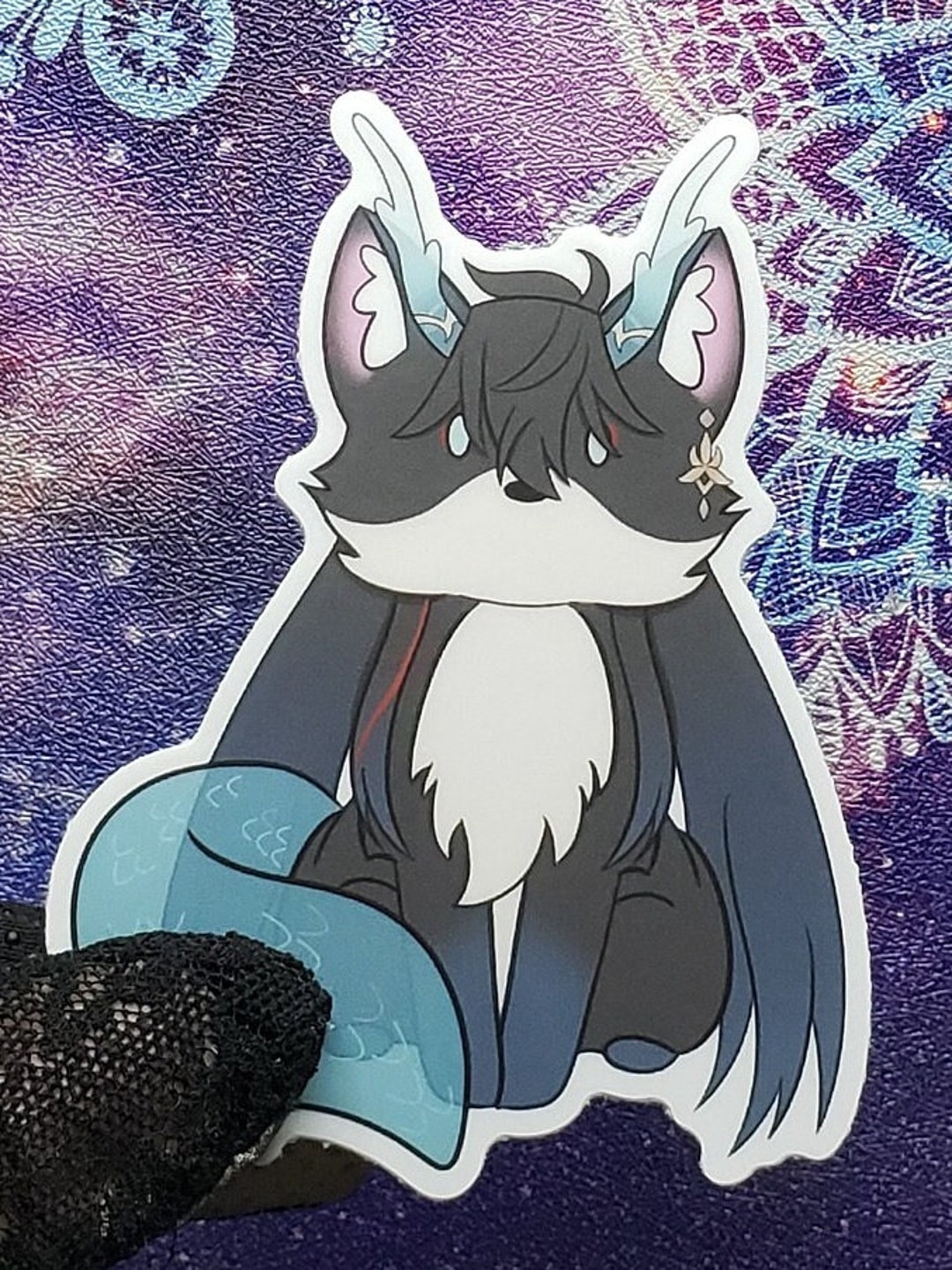 Dan Heng Imbibitor Lunae Sticker | Honkai: Star Rail | Fox Stickers | Cute Kawaii | Premium ...