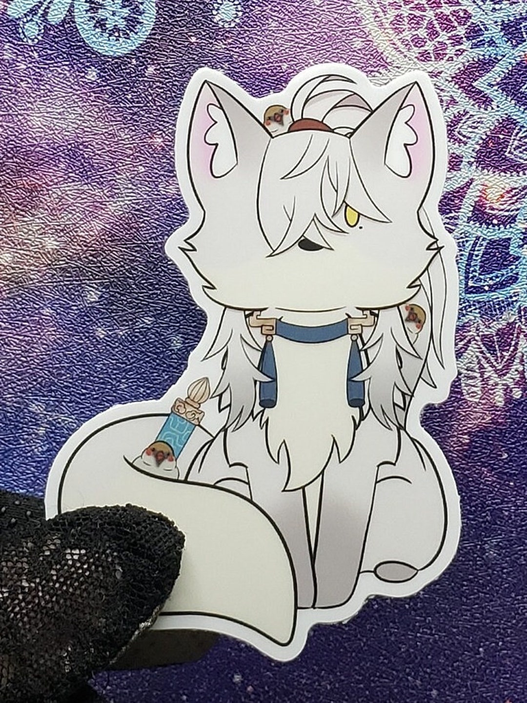 Jing Yuan Sticker | Honkai: Star Rail | Fox Stickers | Cute Kawaii ...