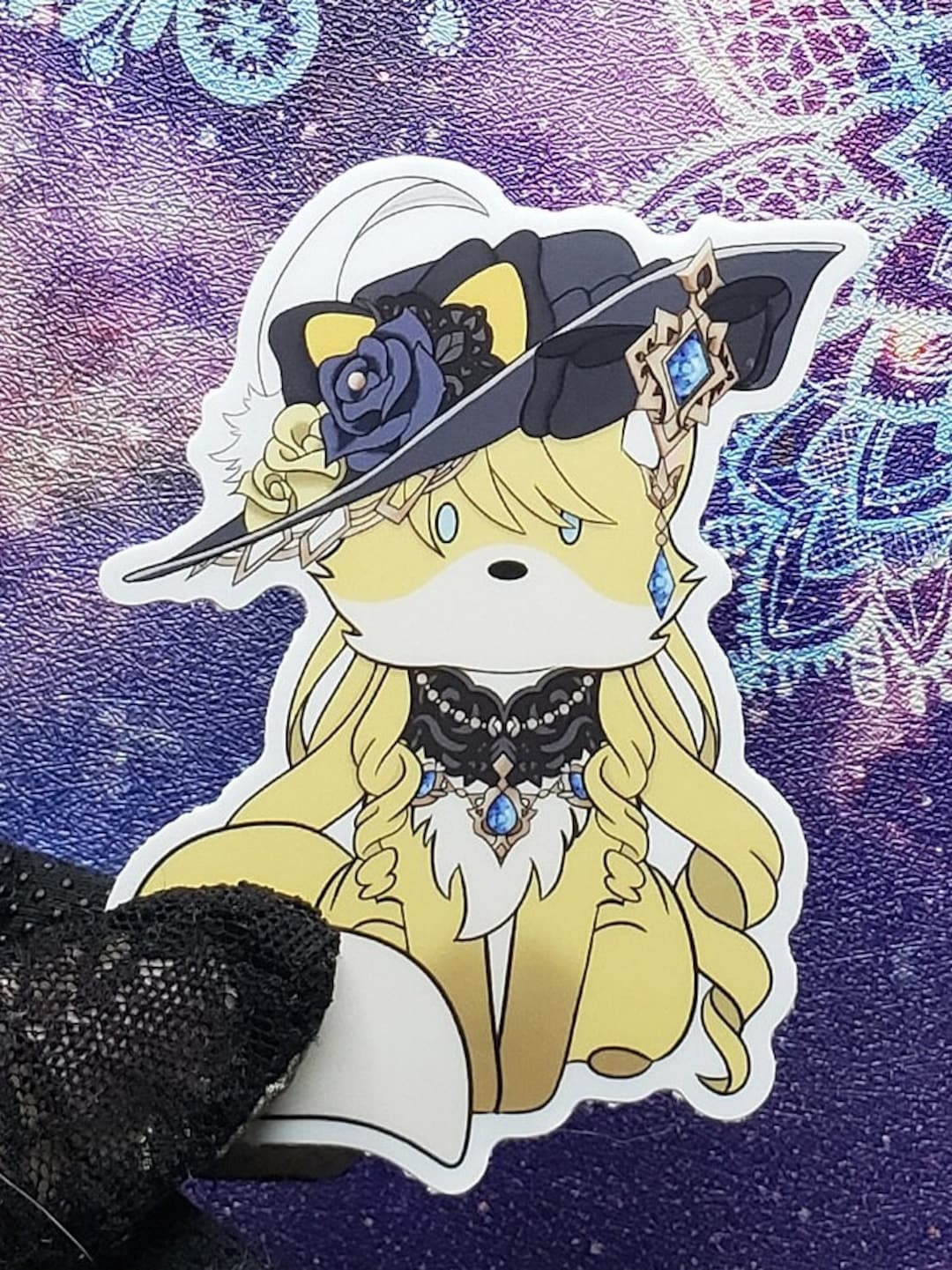 Navia Sticker | Genshin Impact | Fontaine | Fox Stickers | Cute Kawaii ...