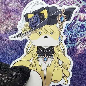 Navia Sticker | Genshin Impact | Fontaine | Fox Stickers | Cute Kawaii ...