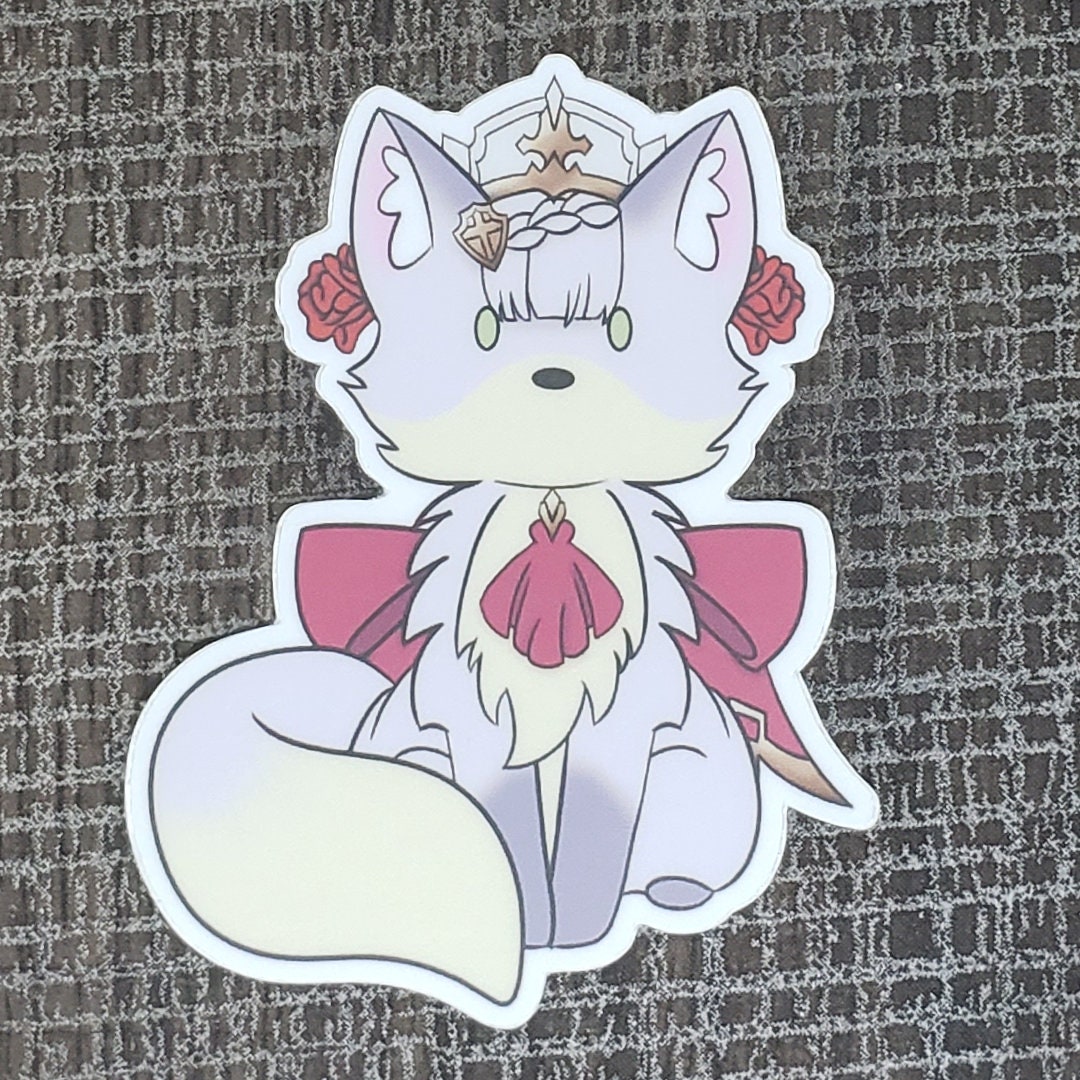 Noelle Sticker | Genshin Impact | Mondstadt | Fox Stickers | Cute ...