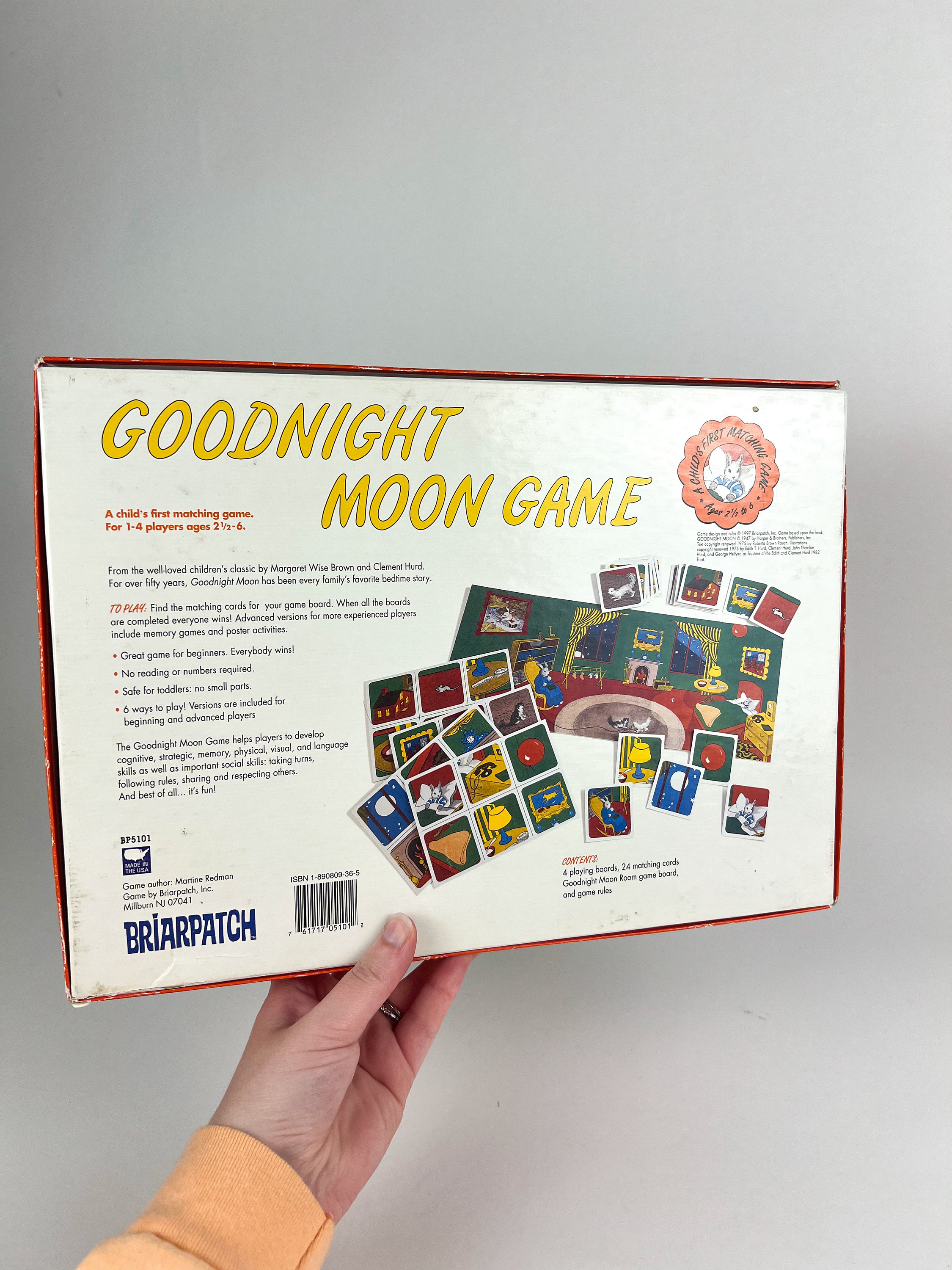 Goodnight Moon Game - Board Game - Briarpatch 1998 - Etsy