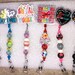 Fancy Beaded Badge Reels for Teachers, Nurses and Social Workers - Etsy