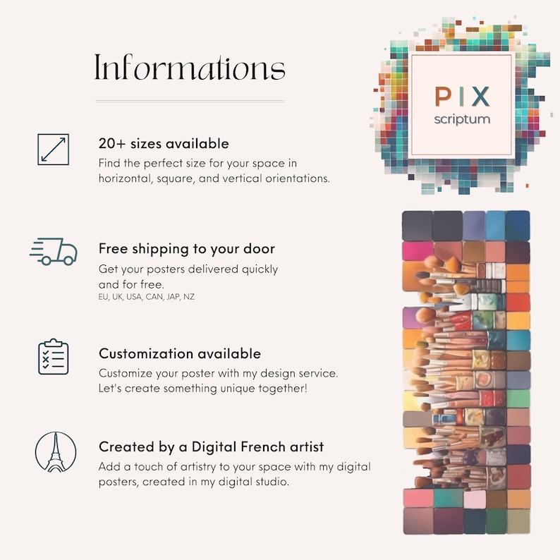 Vintage Black and White Freaks Poster: Four-handed Man Absurdist Art ...