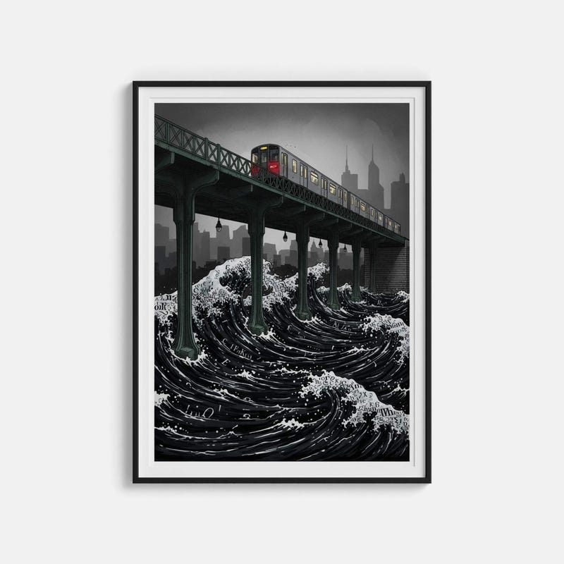 Calligraphy Bridge - Etsy