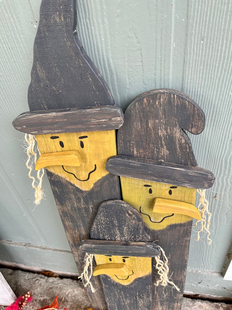 Witch Trio Decor - Etsy