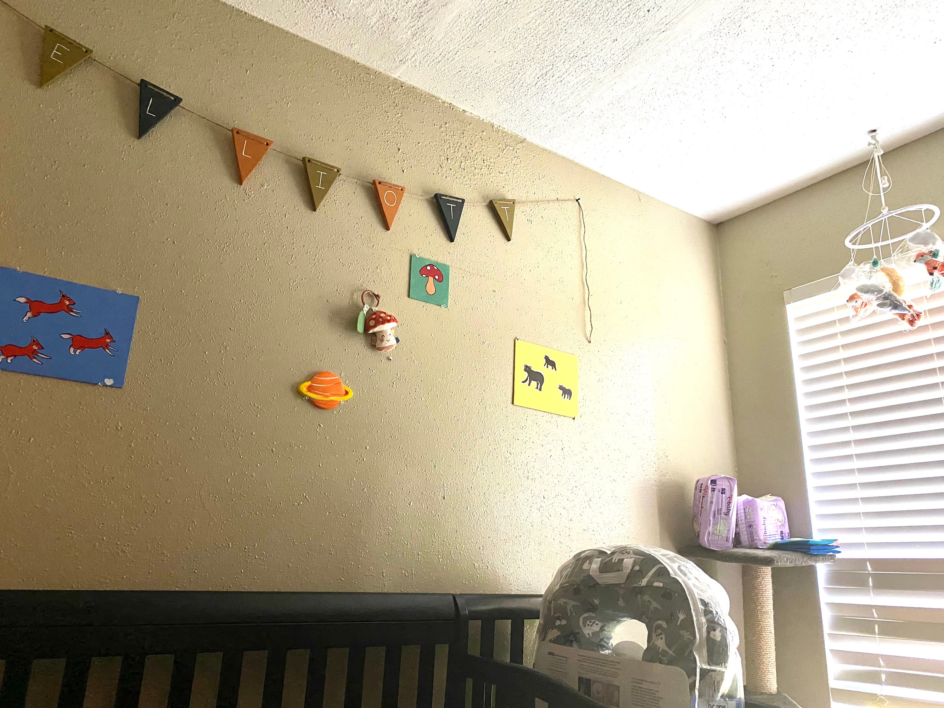 Personalized Name Banners: Forest - Etsy