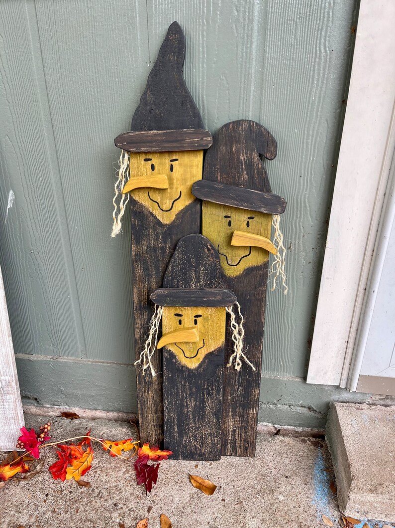 Witch Trio Decor - Etsy