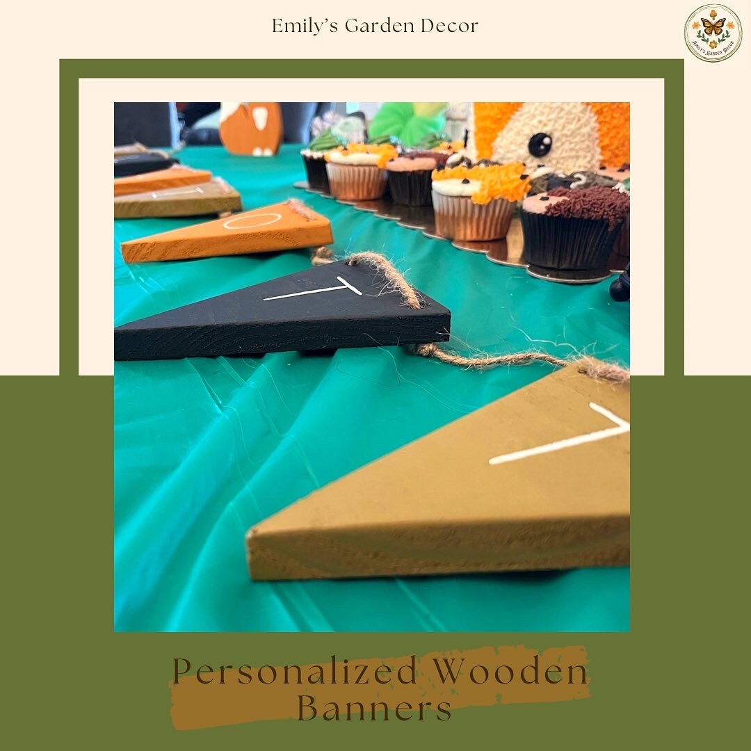 Personalized Name Banners: Forest - Etsy