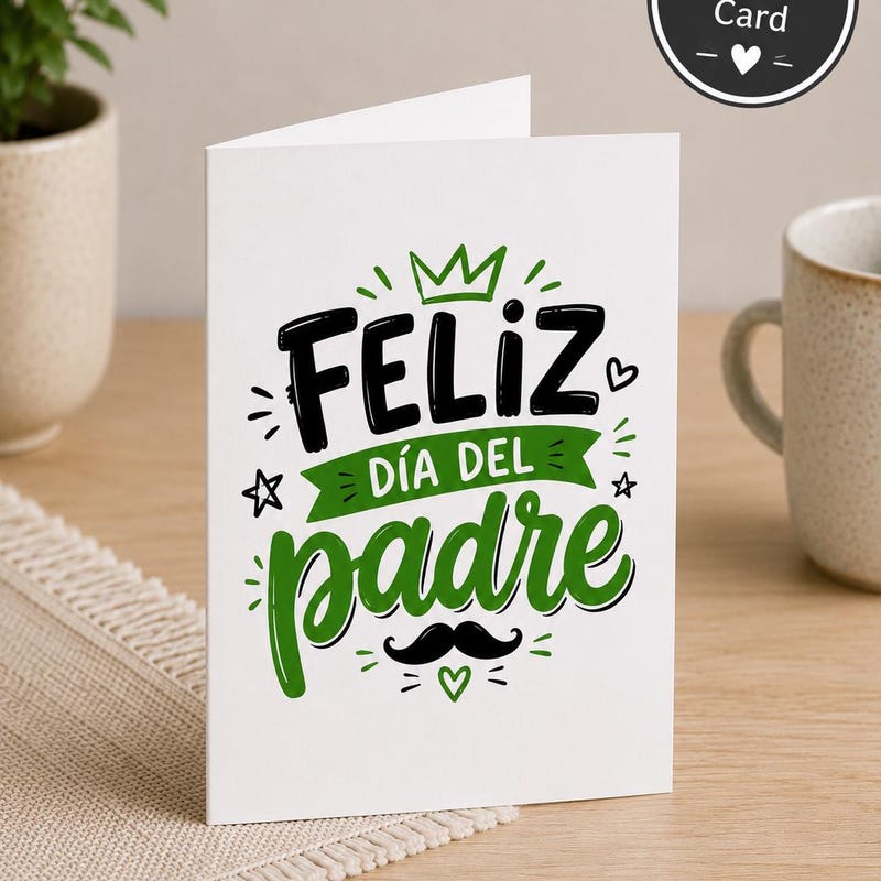 Spanish Fathers Day Cards - Etsy