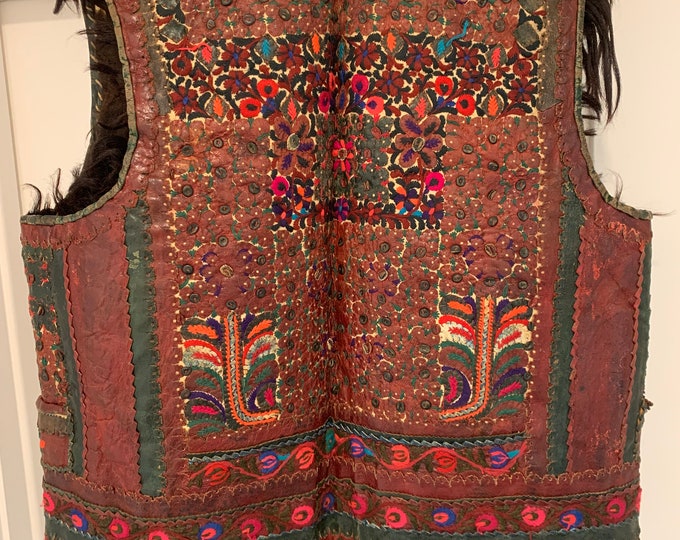 Romanian Folk Vest Embroidered - Etsy