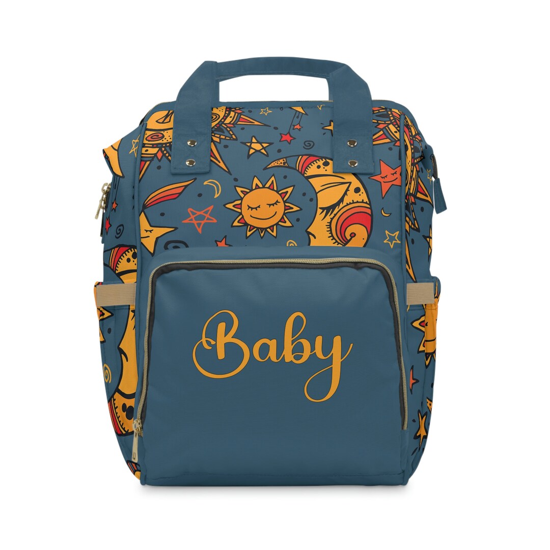 Personalized Modern Stylish Diaper Bag Backpack Tote Purse Baby Nursery ...
