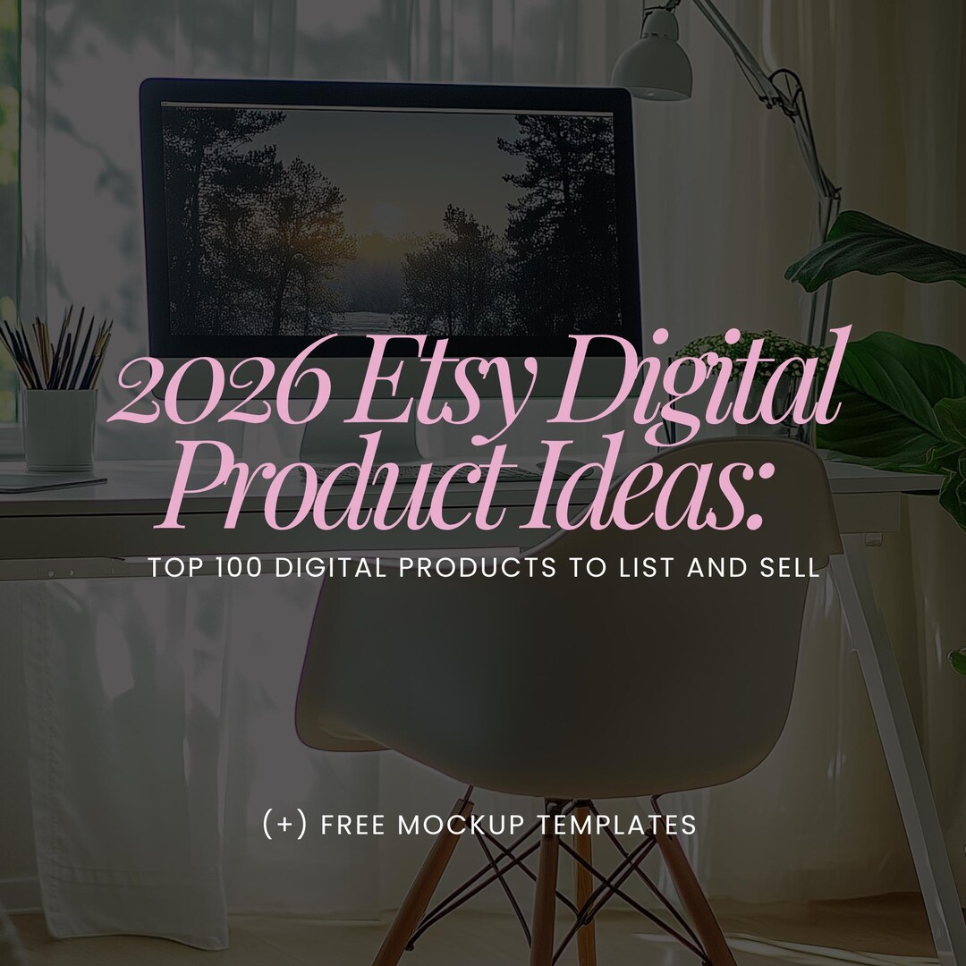2026 Etsy Shop Ideen: Top 100 Digitale Produkte (PDF Download) - Etsy.de