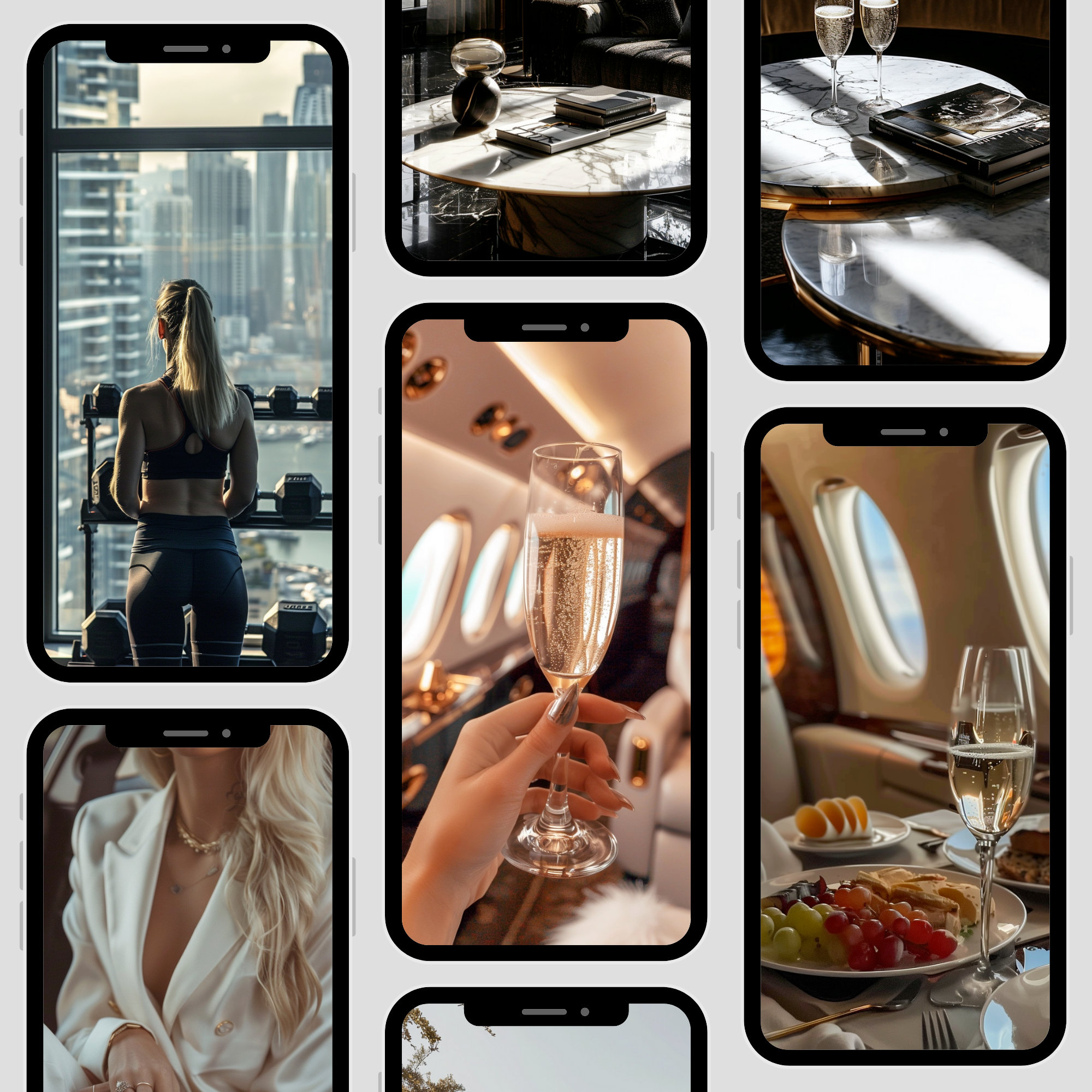 Faceless Rich Girl Aesthetic Instagram Stock Photo Bundle for IG Story ...