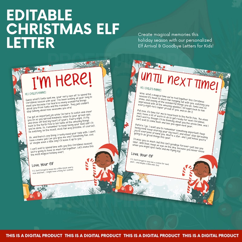 Elf Letters - Etsy
