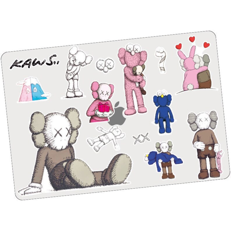42 PCS Waterproof Sticker Pack, Laptop Sticker, KAWS Sticker, Water ...