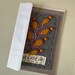 Have a Nice Day - Handmade Art Card - Slow Stitched - Leaf Design ...