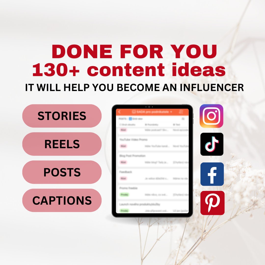 130+ Captions, Prompts and Ideas, Social Media Content, Become an ...