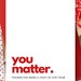 Work/staff Appreciation, Greeting Card, You Matter. Thanks for Being ...