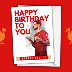 Liverpool FC BIRTHDAY #1 (general) Greeting Cards | A6 Cards | Choose ...