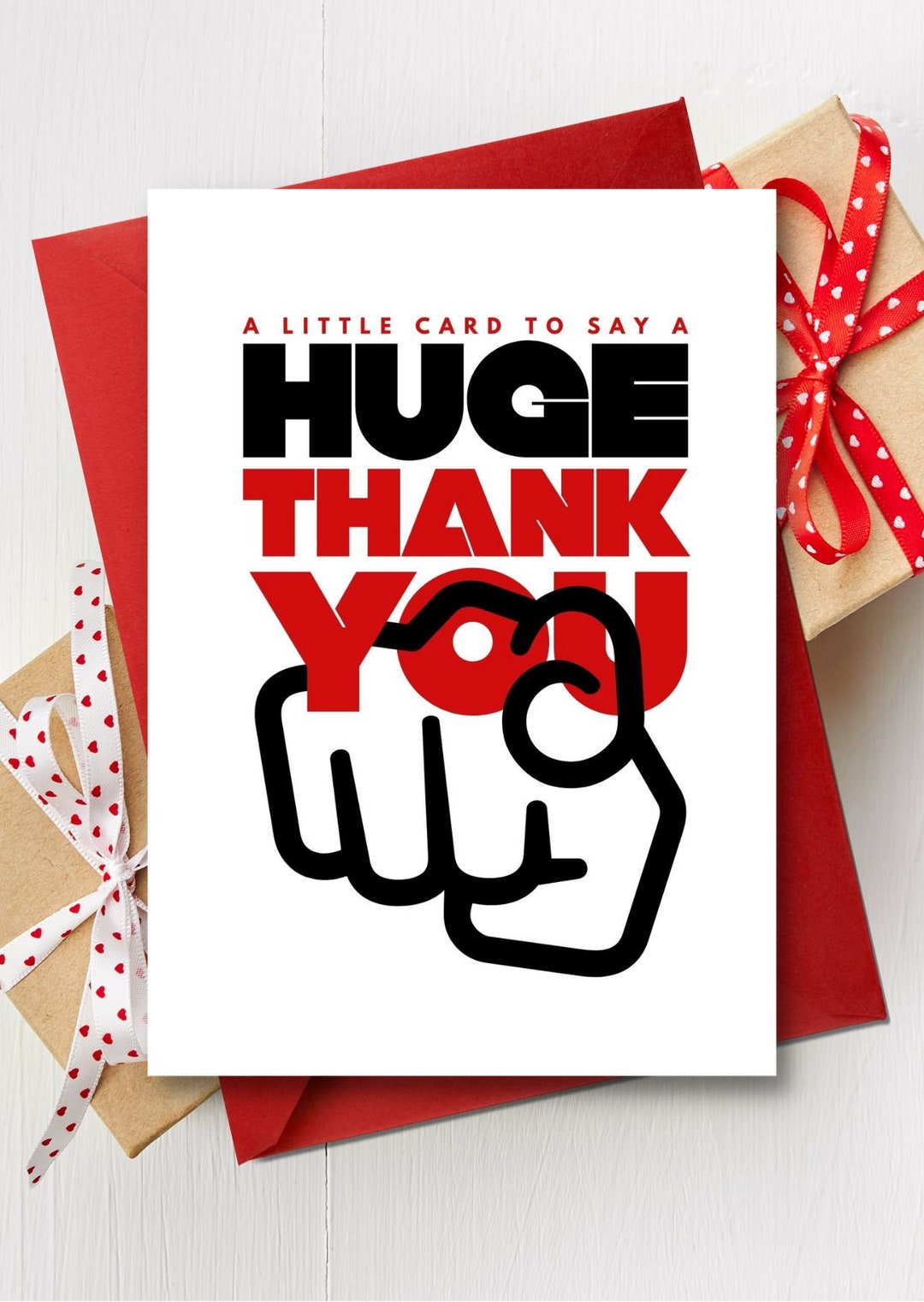 Thank You / Appreciation, Greeting / Gift Card, a Little Card to Say a ...
