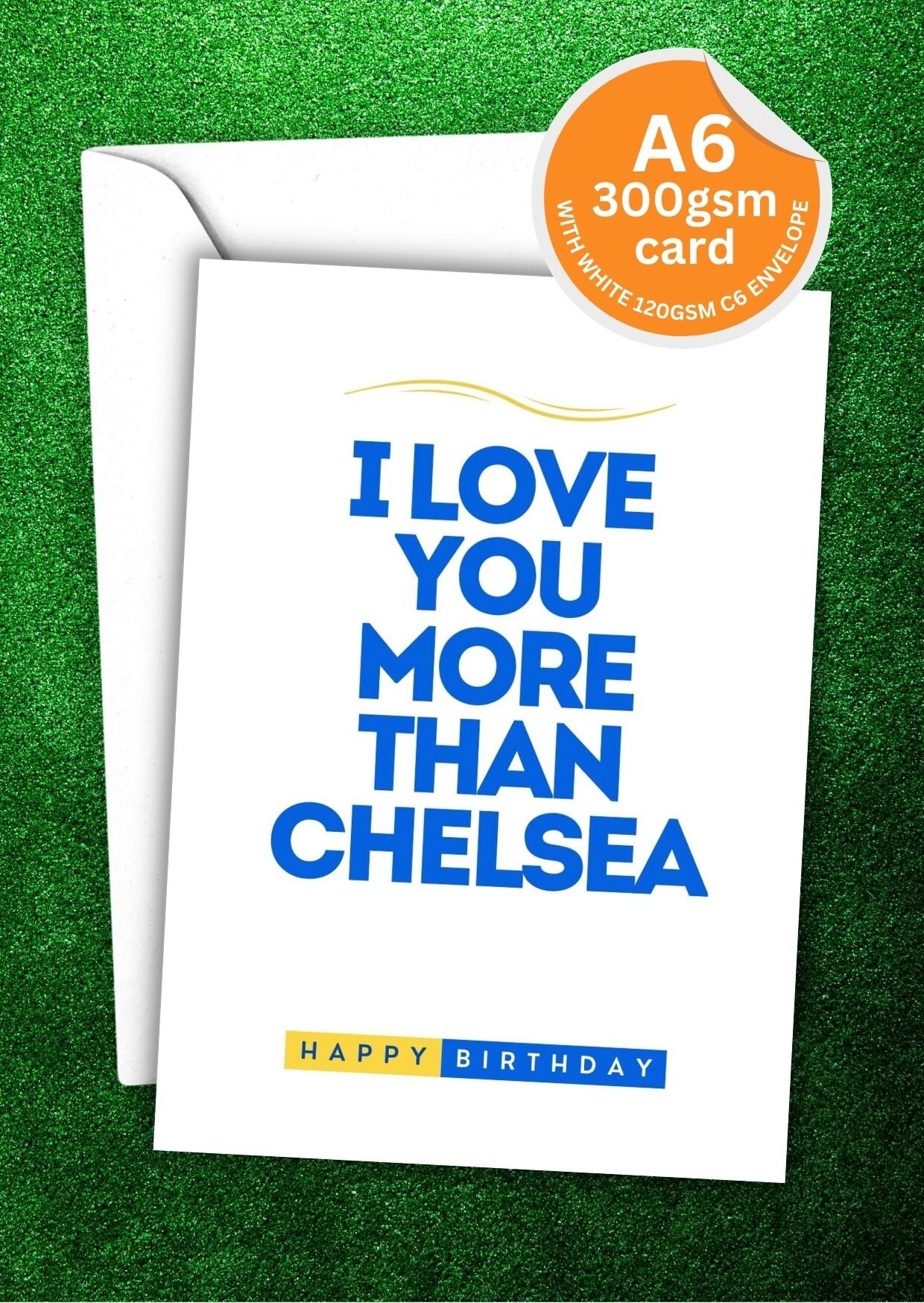 Chelsea Football Club Birthday Card choose From 7 Designs, Football ...