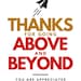 Work/staff Appreciation, Greeting Card, Thanks for Going Above and ...