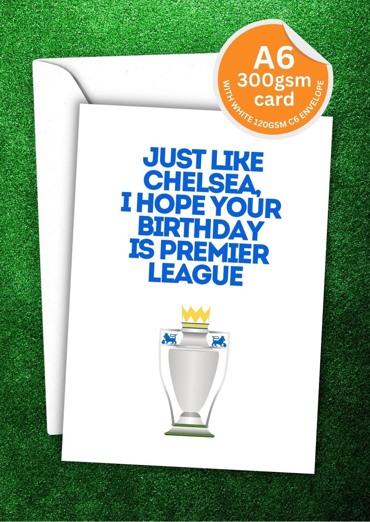 Chelsea Football Club Birthday Card choose From 7 Designs - Etsy UK