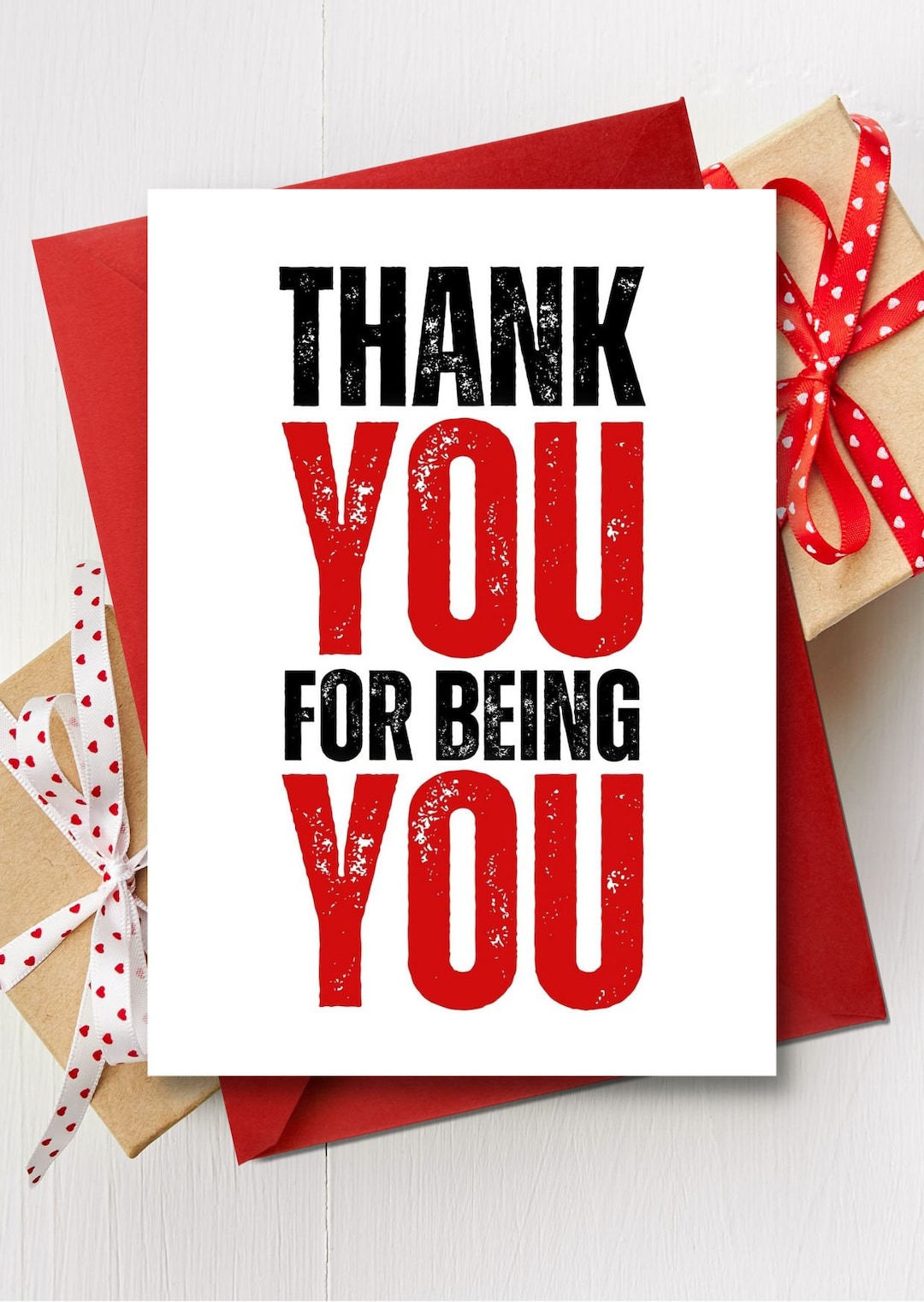 Thank You / Appreciation, Greeting / Gift Card, Thank You for Being You ...
