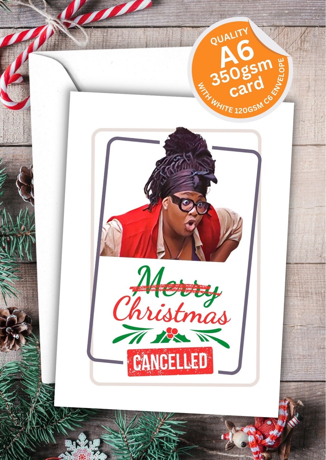 Im a Celebrity Christmas Card Jungle Nella Funny Christmas Card Best ...
