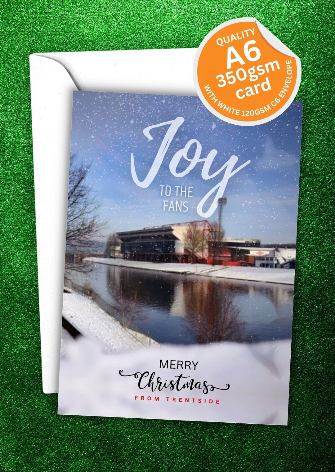 Nottingham Forest Christmas Card design 8 Forest Card - Etsy