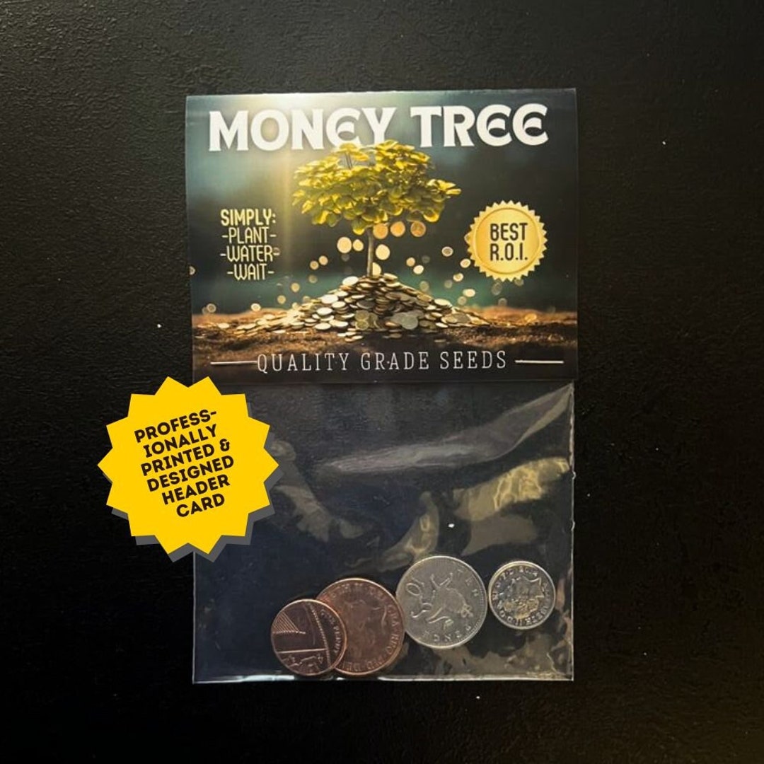 Hilarious 'money Tree Seeds' Novelty Gift | Ideal for Slipping in a ...