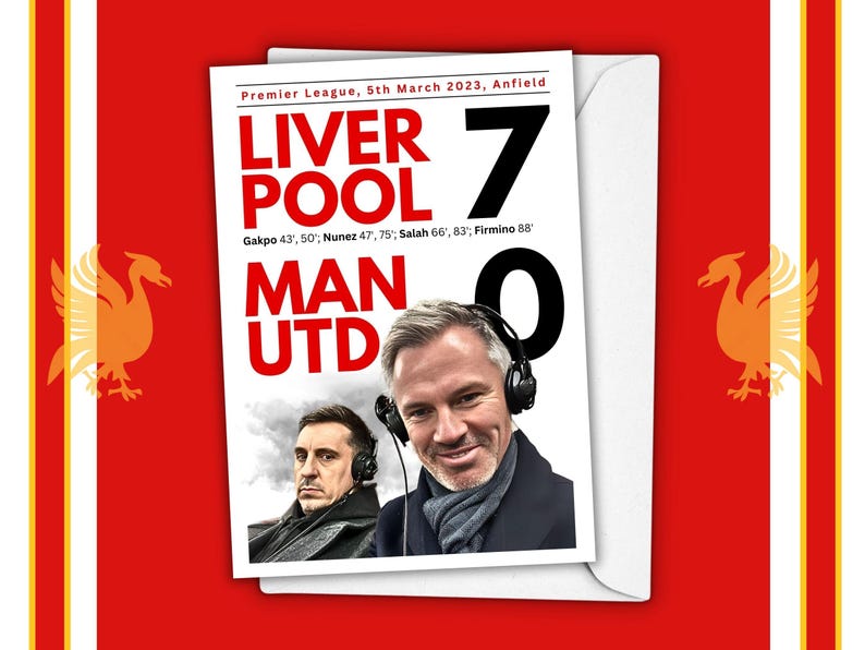 Liverpool FC GENERAL Greeting Cards | A6 Cards | Choose From 9 Unique ...