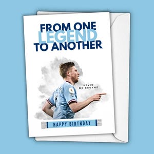 Manchester City FC BIRTHDAY Greeting Cards #1 | A6 Cards | Choose From ...