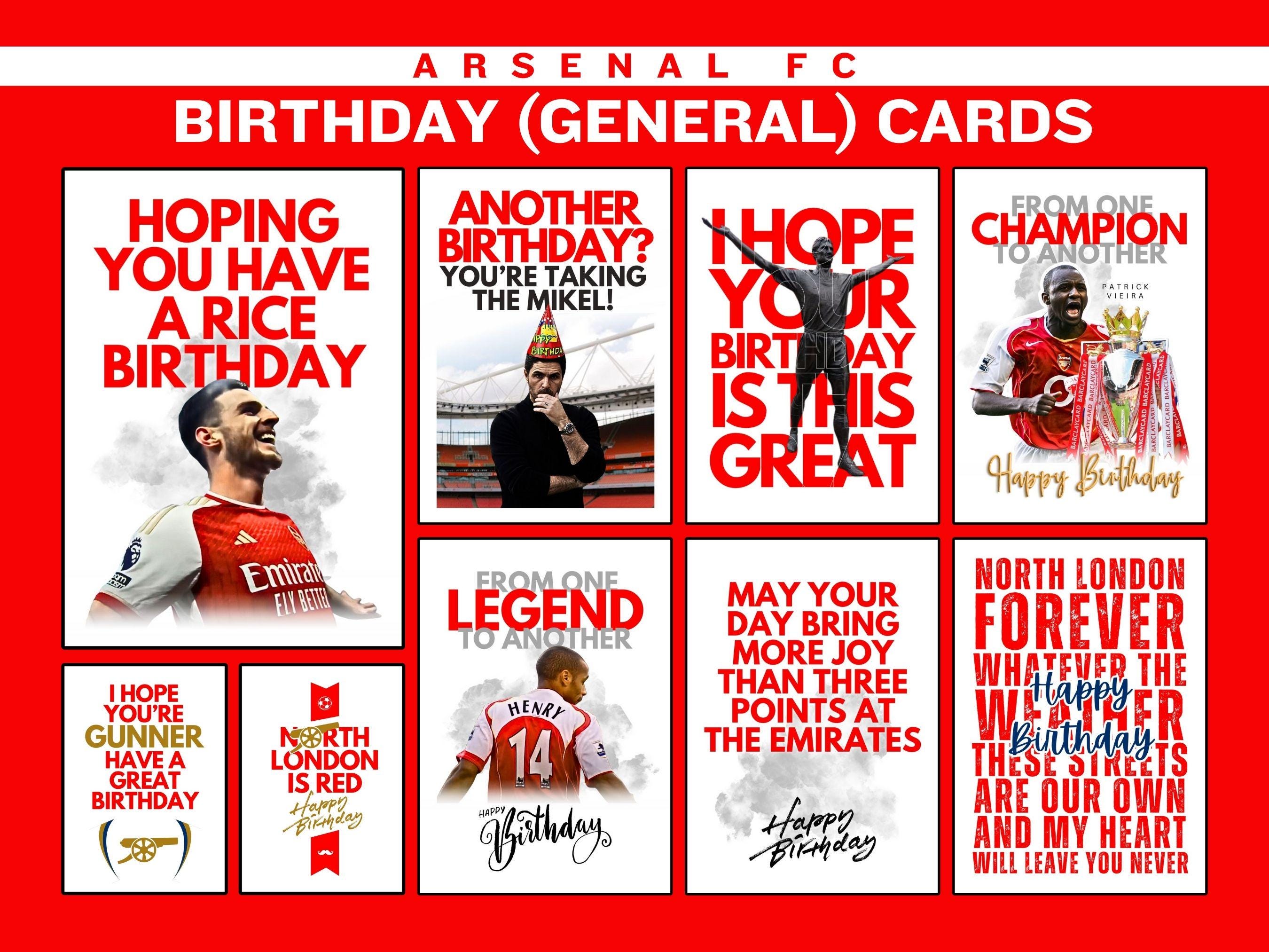 Arsenal Birthday Memes Made In Arsenal Funny Slogan Born In Kids