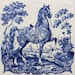 Blue Delft Horse Clipart 10 High Quality Jpgs Digital Download Dutch ...