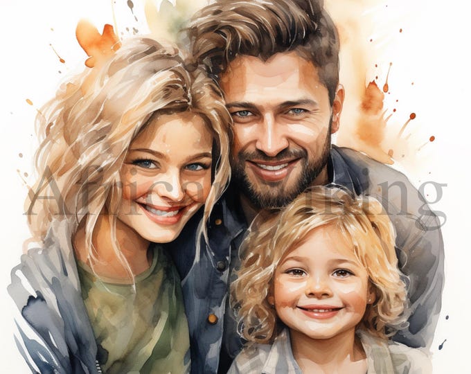 10 Family Clipart, Happy Family Clipart, Printable Crayon Clipart, High ...