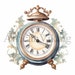 Old Fashioned Alarm Clock Clipart | 10 High Quality Jpgs | Digital ...