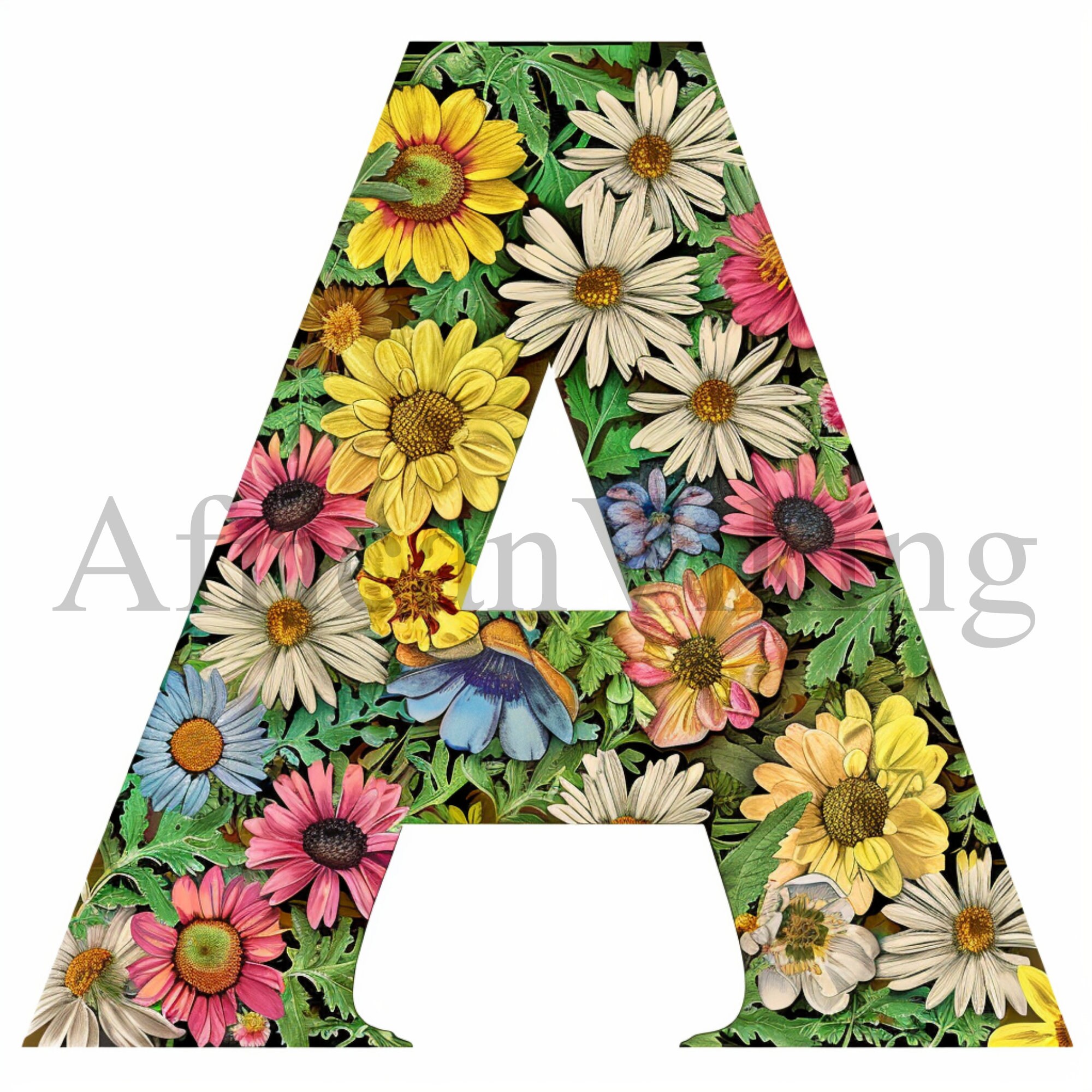 Letter A Clipart | 10 High Quality Jpgs | Digital Download | Card ...