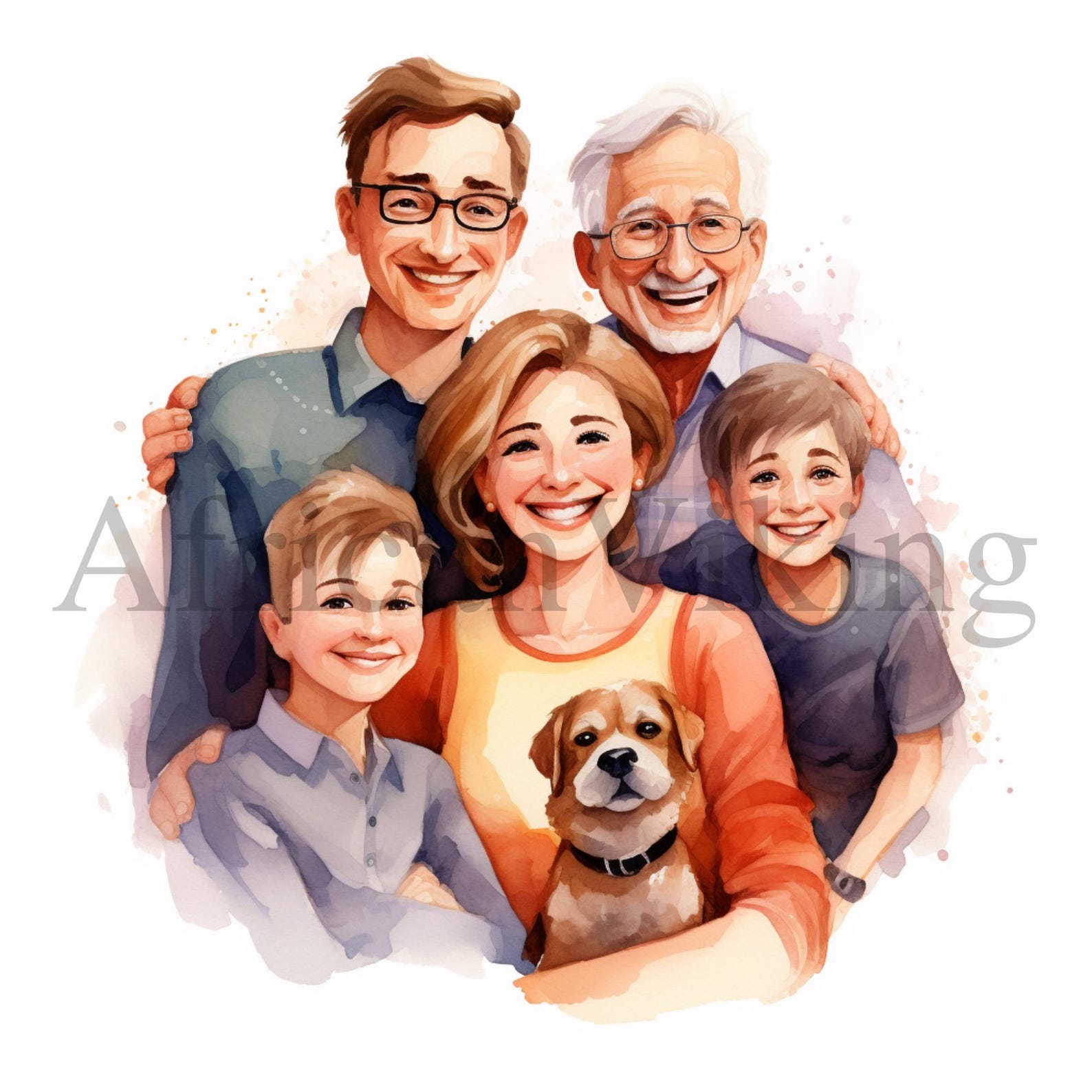 Family Clipart | 10 High Quality Jpgs | Instant Digital Download ...