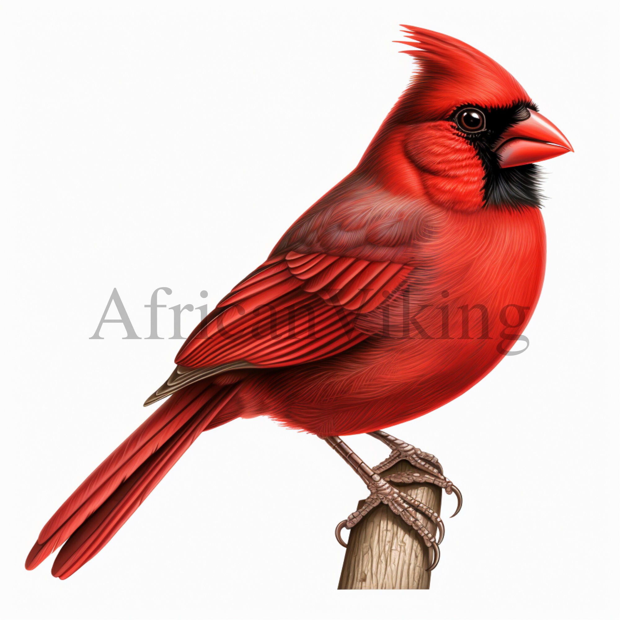 Red Cardinal Clipart | 10 High Quality Jpgs | Digital Download ...