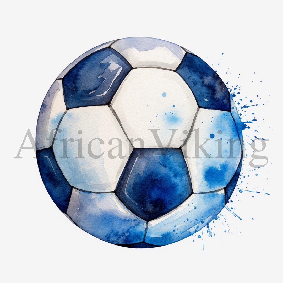 Soccer Ball Clipart | 10 High Quality Jpgs | Digital Download | Soccer ...